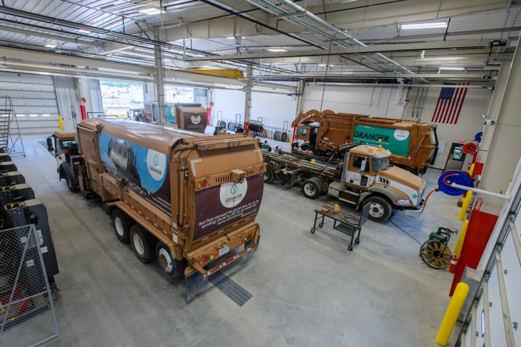 Granger Waste Services Unveils New Building in Blackman Township - Granger